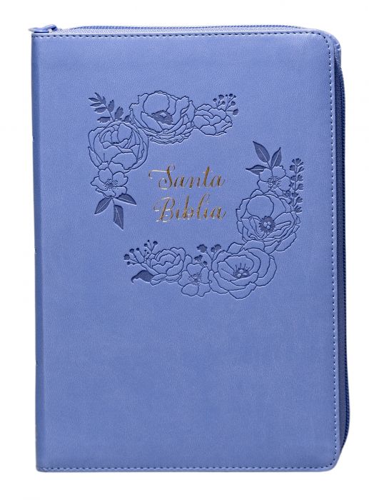 Biblia RVR1960 Manual morado limitada cierre índice 12pt – Pez con Anteojos