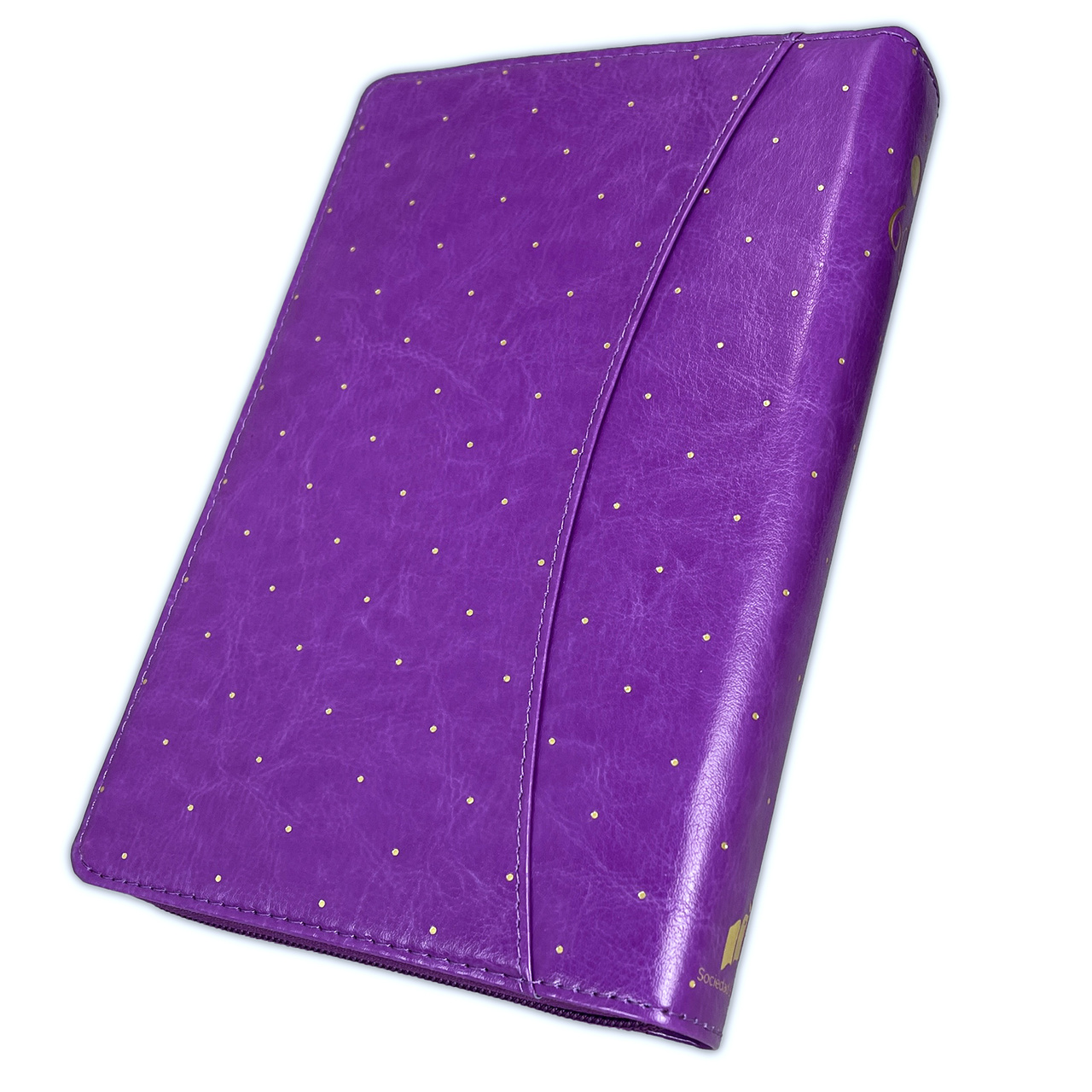 Biblia RVR1960 Letra Grande Manual Morado – Pez con Anteojos