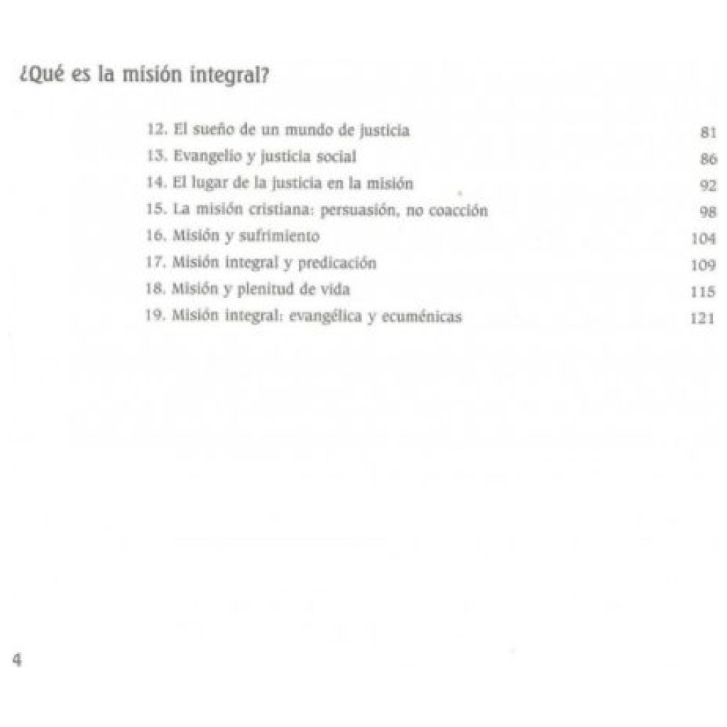 Qué es la Misión Integral nueva edición – Pez con Anteojos